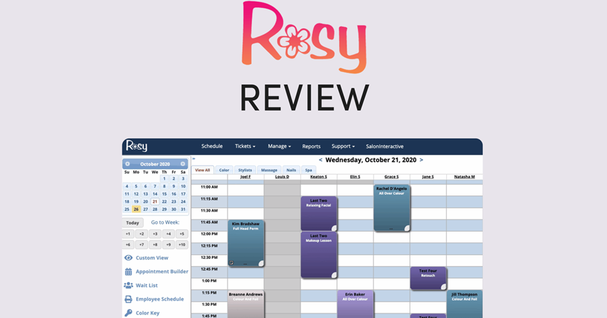 Rosy Salon Software Review: Features, Pricing, Pros & Cons